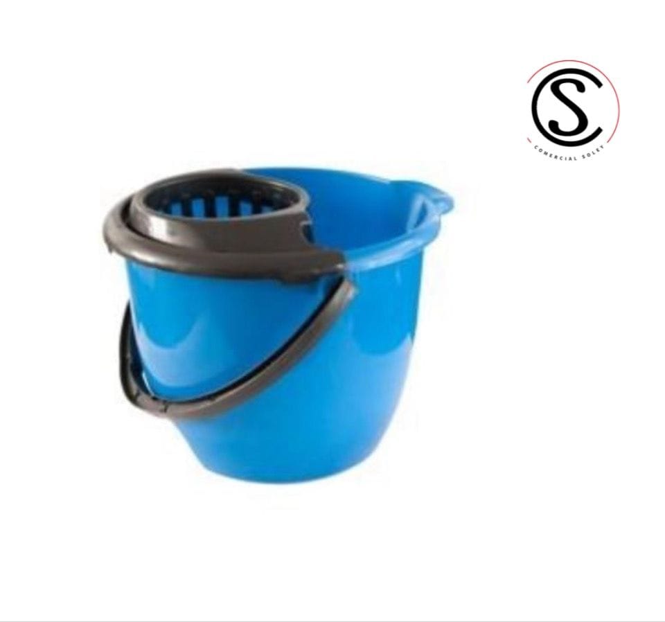 Balde estrujador capacidad 12 Litros – Comercial Soley